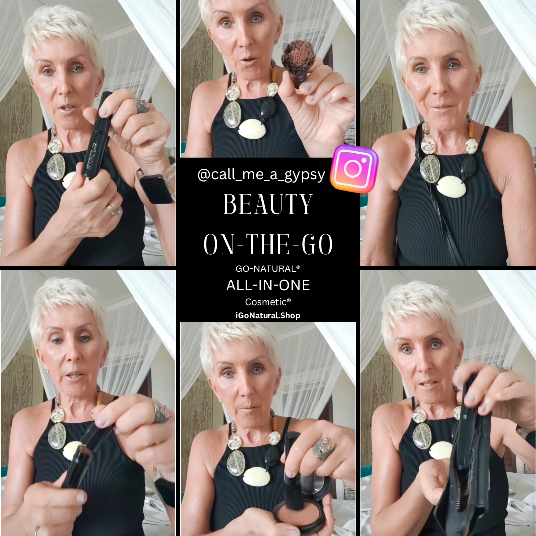 iGoNatural® Go Natural ALL-IN-ONE Cosmetic Powder Makeup Compact Set ...