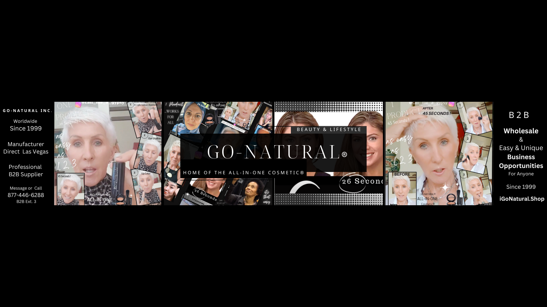 iGoNatural® Go Natural ALL-IN-ONE Cosmetic Powder Makeup Compact Set ...